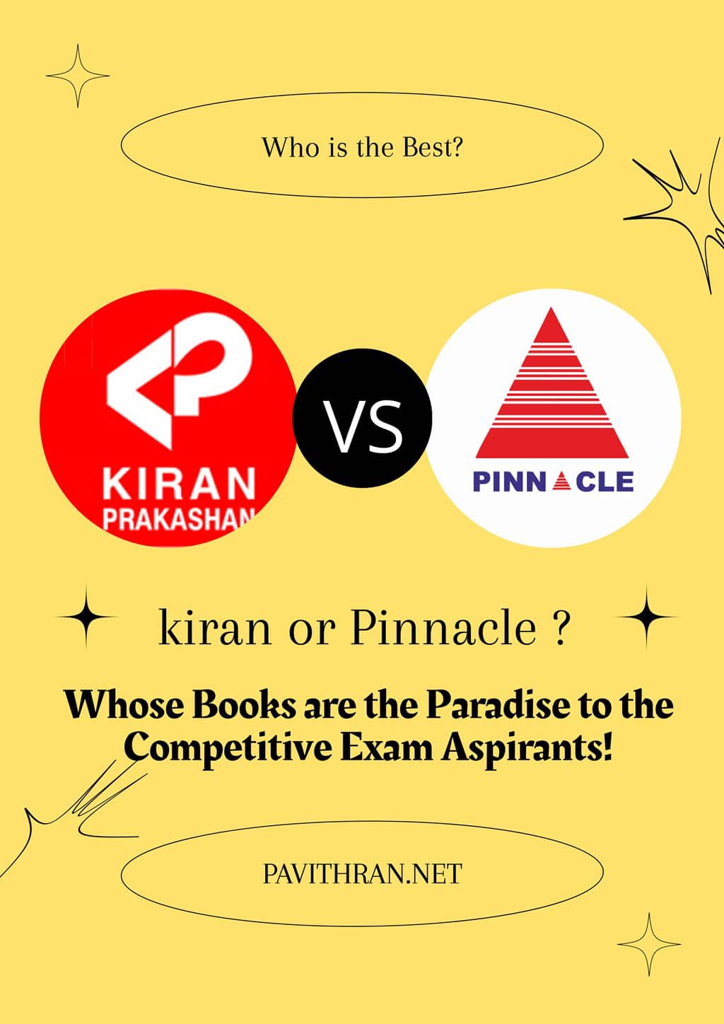 Pinnacle vs Kiran Publication - Which One is the Best for SSC ! - Pavithran.Net