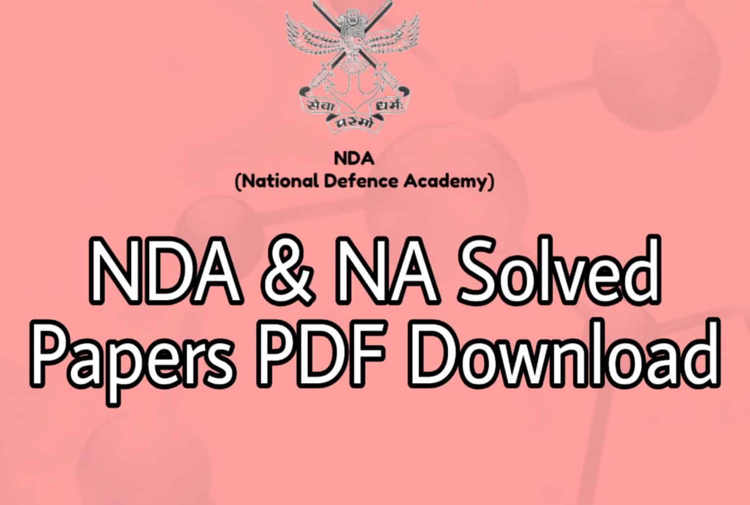 Arihant Pathfinder NDA / NA Book PDF Download [2024 Edition]
