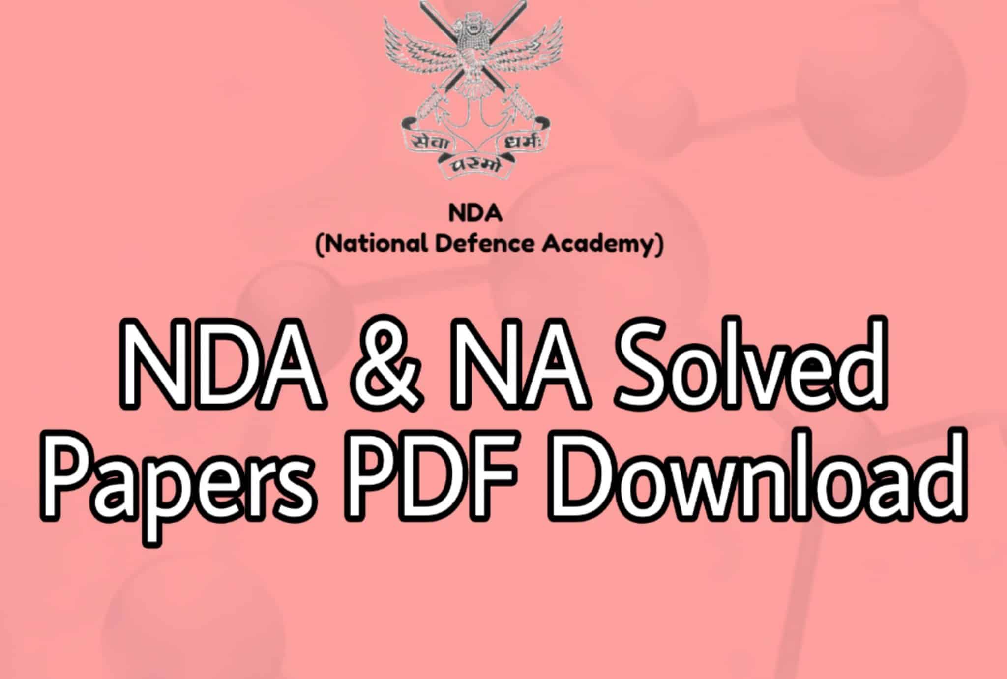Arihant Pathfinder NDA / NA Book PDF Download [2024 Edition]