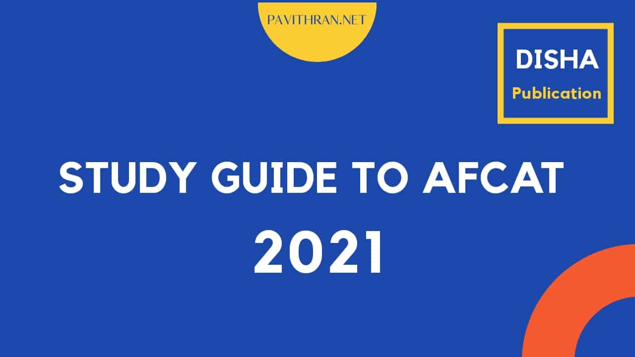 Disha Study Guide to AFCAT Book PDF Download - Pavithran.Net