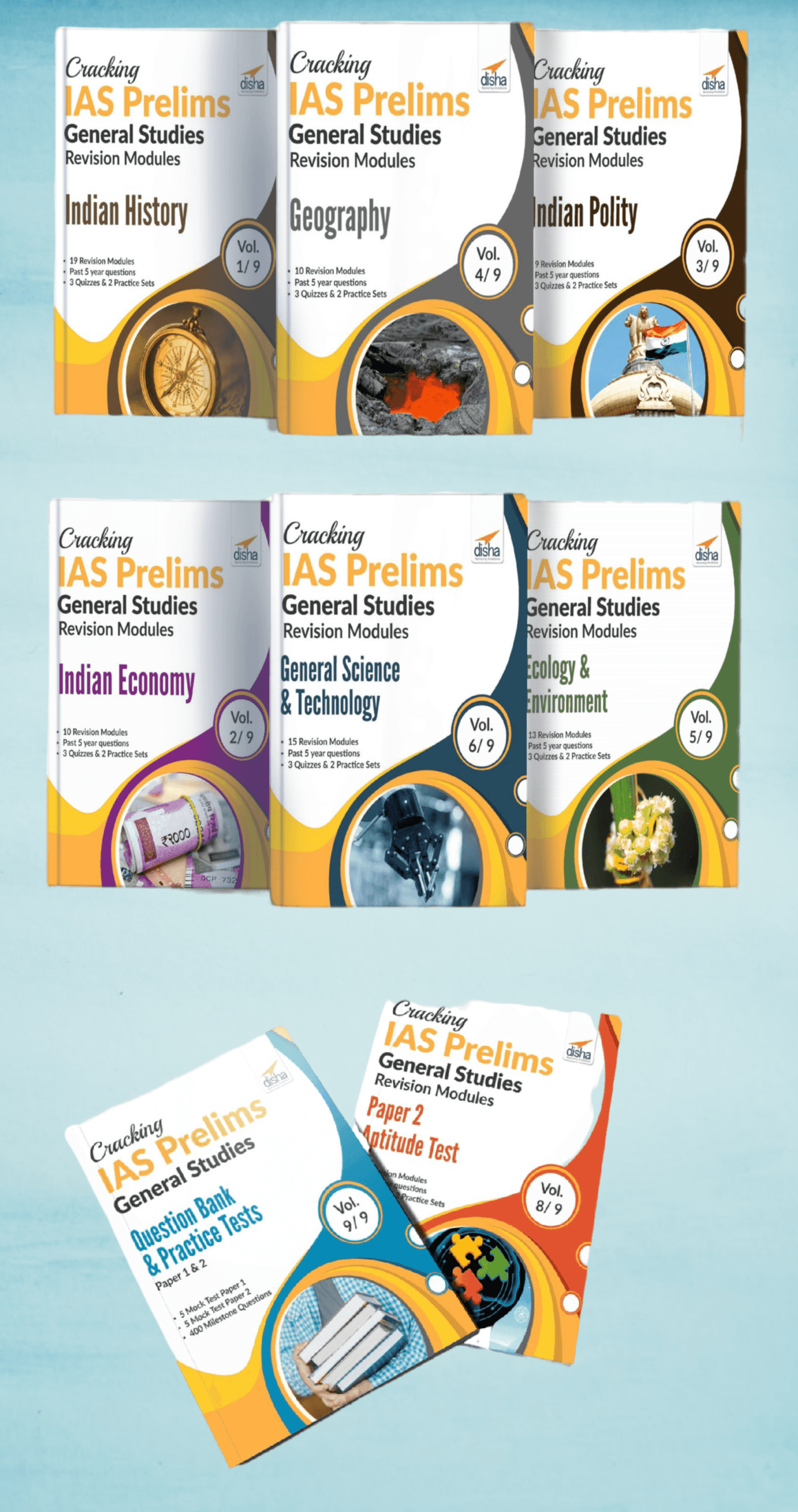 Cracking IAS Prelims by Disha [8 EBooks] PDF