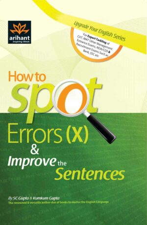 [PDF] Arihant How to Spot Errors(X) & to Improve the Sentences
