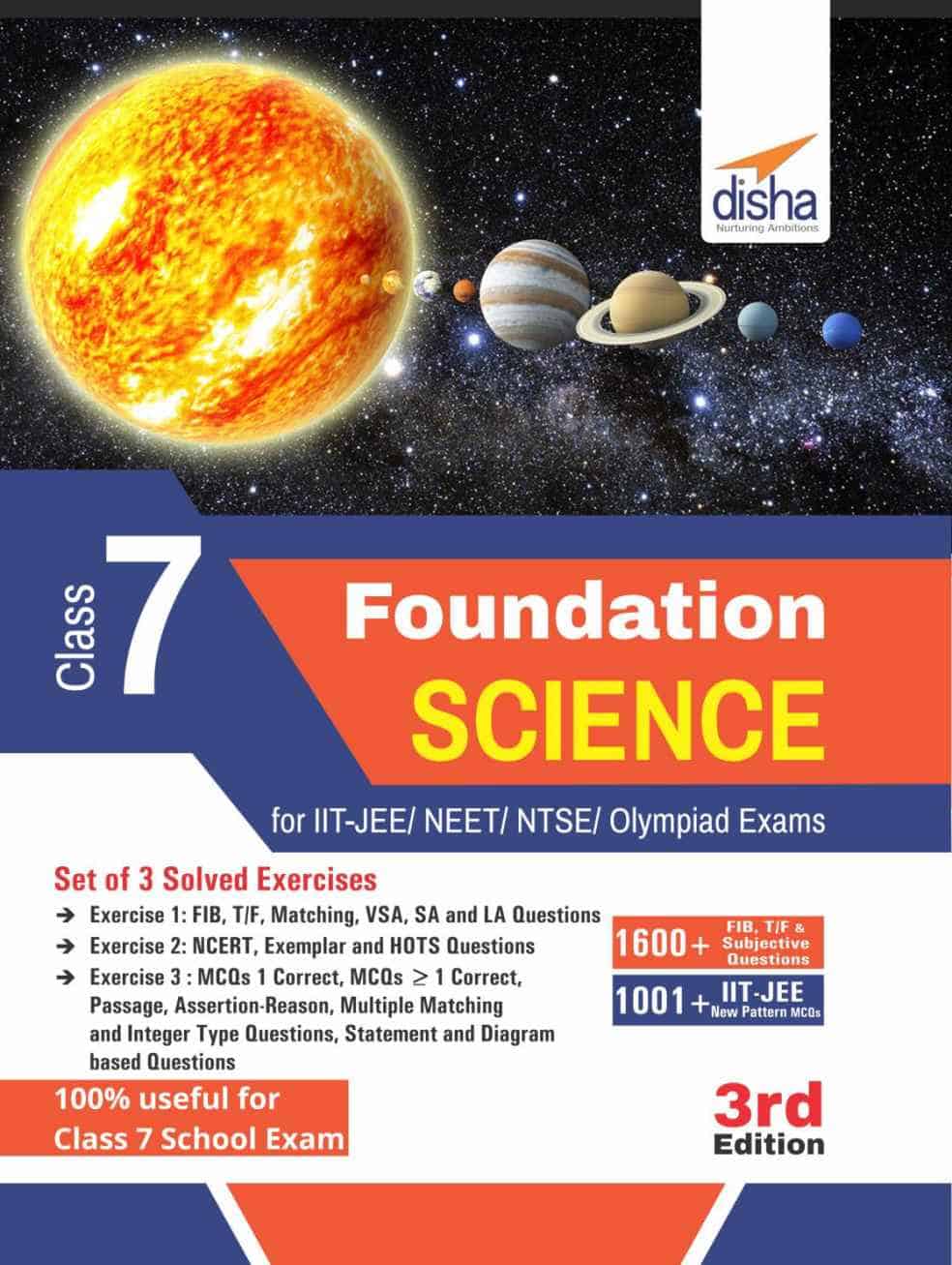 Disha Foundation Books for Class 7 PDF | Best for IIT-JEE, NTSE ...