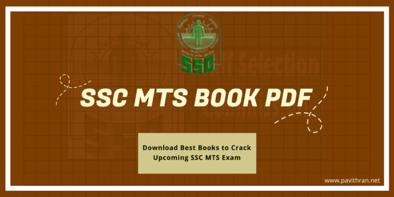 SSC MTS Book PDF - Get Ready for 2024 [Updated]