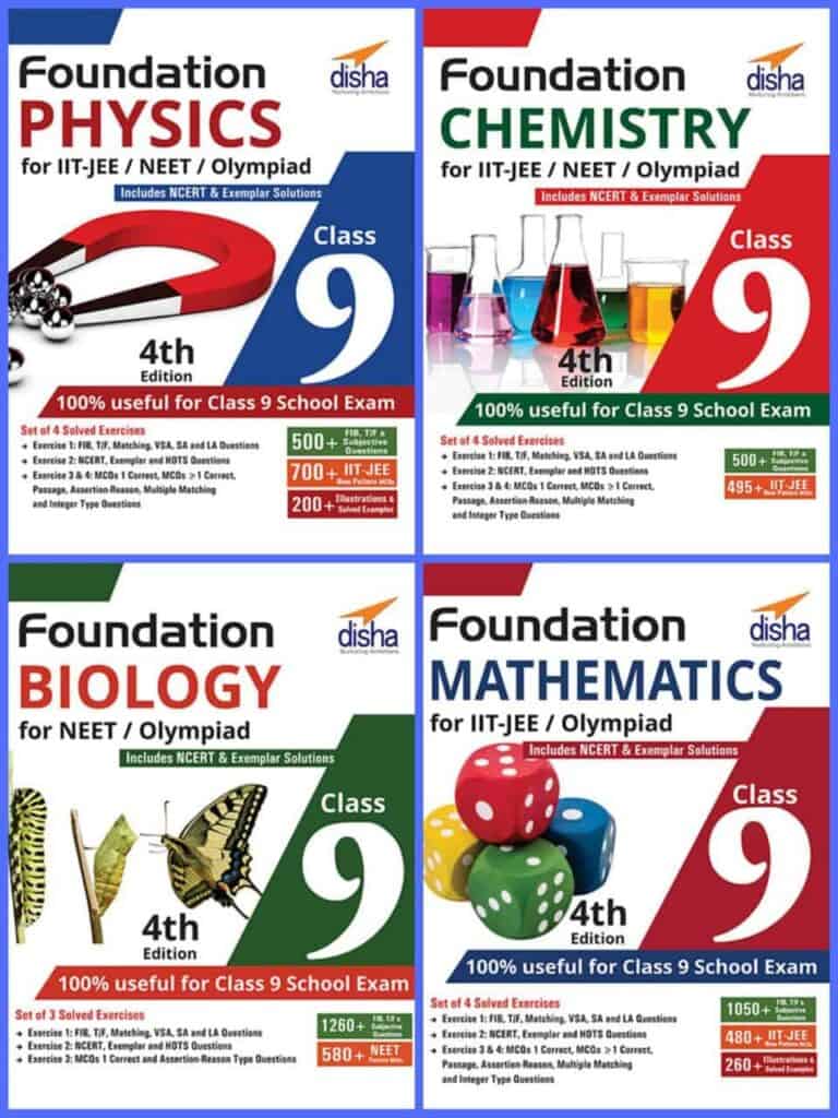 Disha Foundation Books Class 9 PDF for IIT-JEE & Olympiad