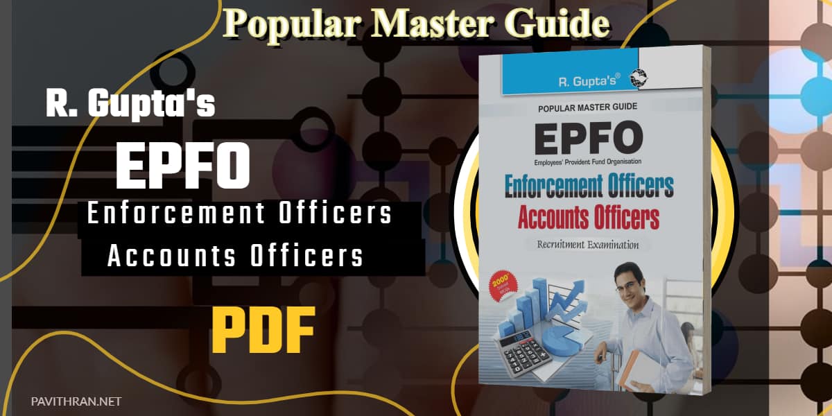 R.Gupta EPFO Enforcement & Accounts Officer Master Guide PDF