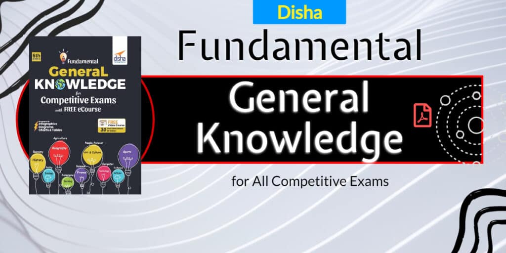 Fundamental General Knowledge Disha PDF [5th Edition] - Pavithran.Net