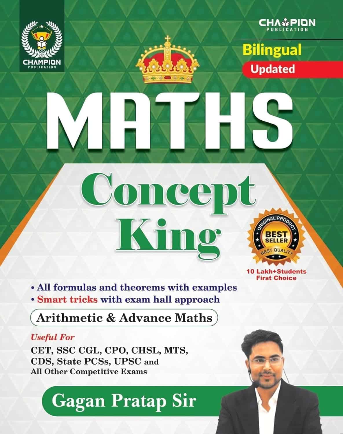 [PDF] Maths Concept King Book by Gagan Pratap | 2024 Edition