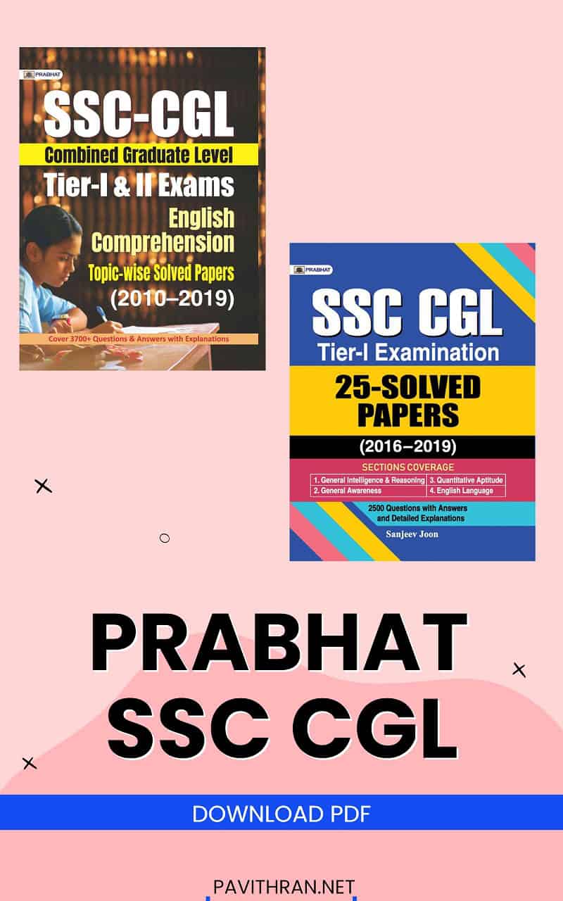 Prabhat SSC CGL Study Materials PDF - Pavithran.Net