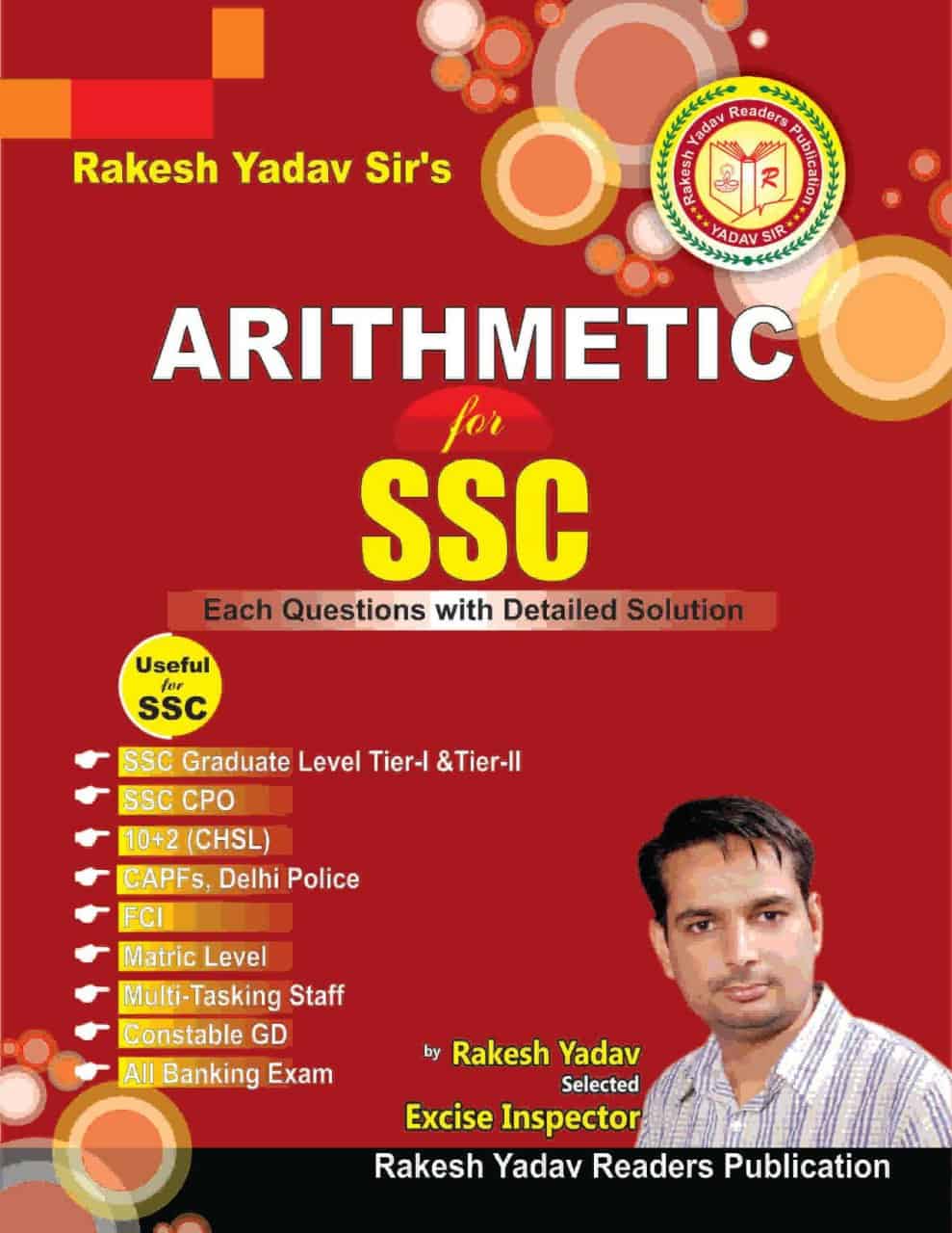 Rakesh Yadav Arithmetic Book Chapterwise PDF in English