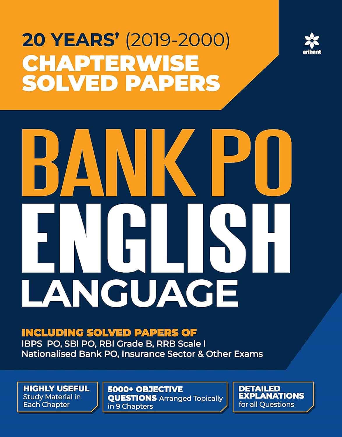 Arihant Bank PO English Language Solved Papers PDF | 2020 - Pavithran.Net