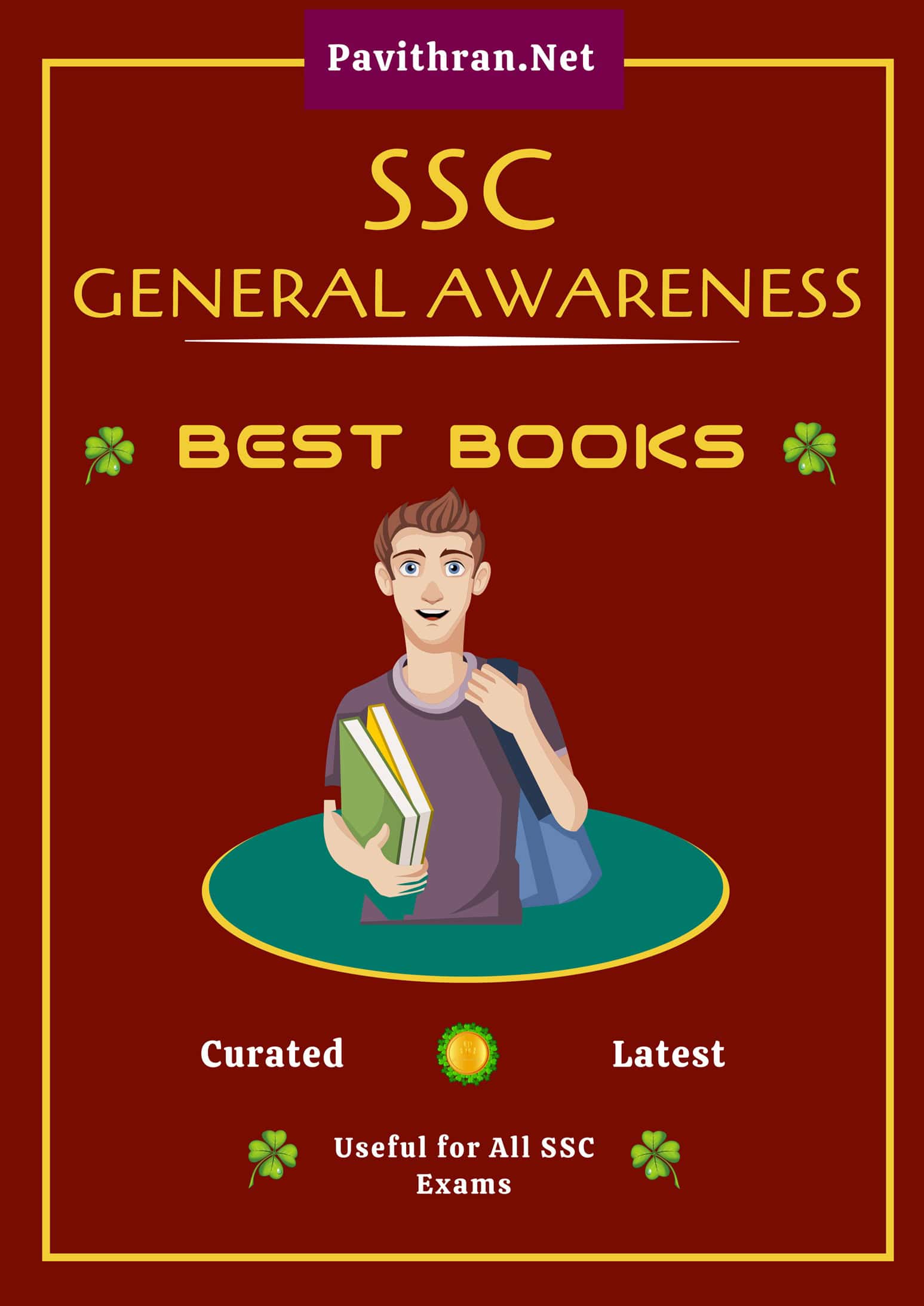 Best SSC General Awareness Books to Boost Your Scores! - Pavithran.Net